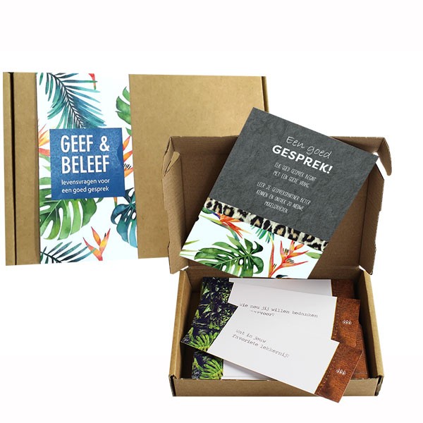 Geef & Beleef Kletsdoos