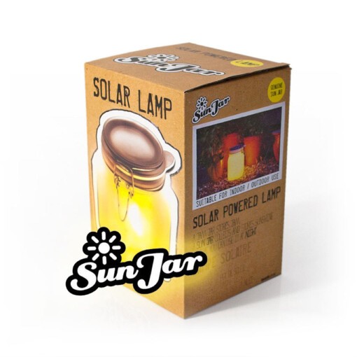 Sun Jar zon in een potje